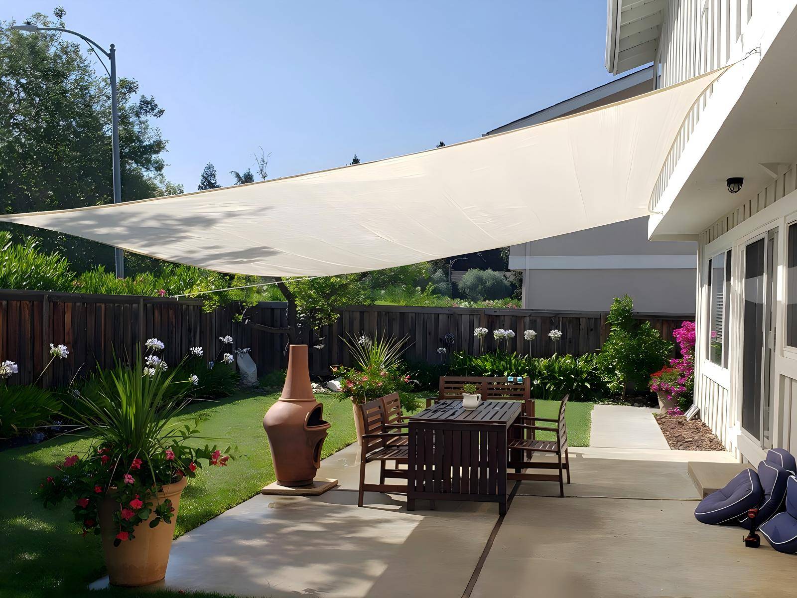 Technical Guide: Preventing and Correcting Shade Sail Sagging – SUNLAX