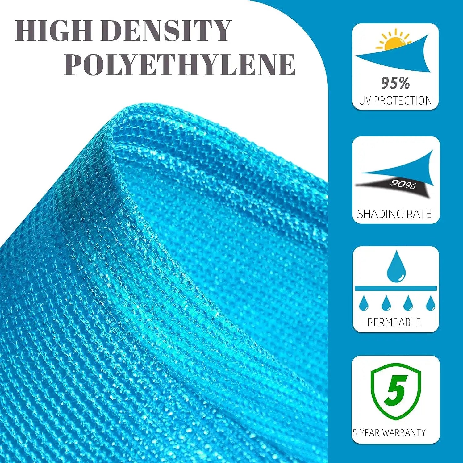 Sunlax : Shade Sail, Balcony Privacy Screen, Hammock & Pet Pooper